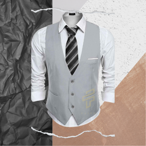 Jual Faith - Rompi Jas Dewasa Warna Abu Muda Rompi Jas Pria Dewasa Vest ...