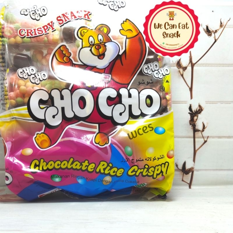 Jual Cho Cho Chocolate Rice Crispy Isi 12 Pcs | Shopee Indonesia