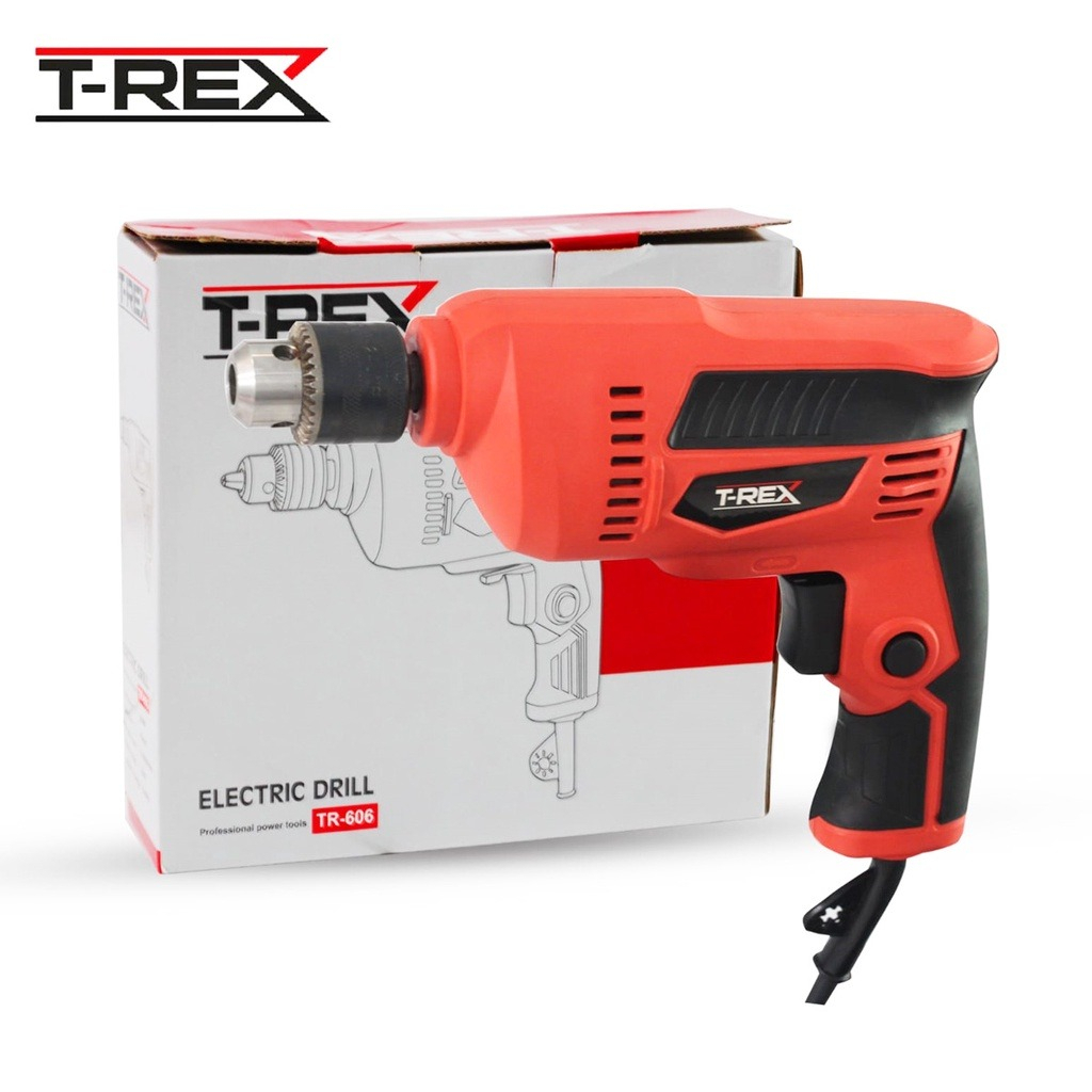 Jual MESIN BOR 10MM T-REX BOR KAYU BOR BESI LISTRIK 10MM PUTARAN BOLAK ...