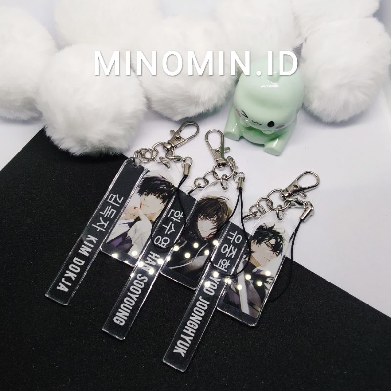 Jual ORV Strap Keychain | Omniscient Reader Viewpoint Dokja Jonghyuk ...