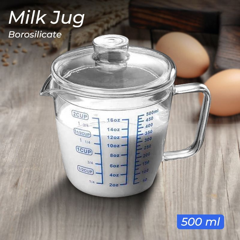 Jual Teko Susu/Teko The/Gelas Ukur 500 ml/Milk Jug 500ml/Teko dengan ...
