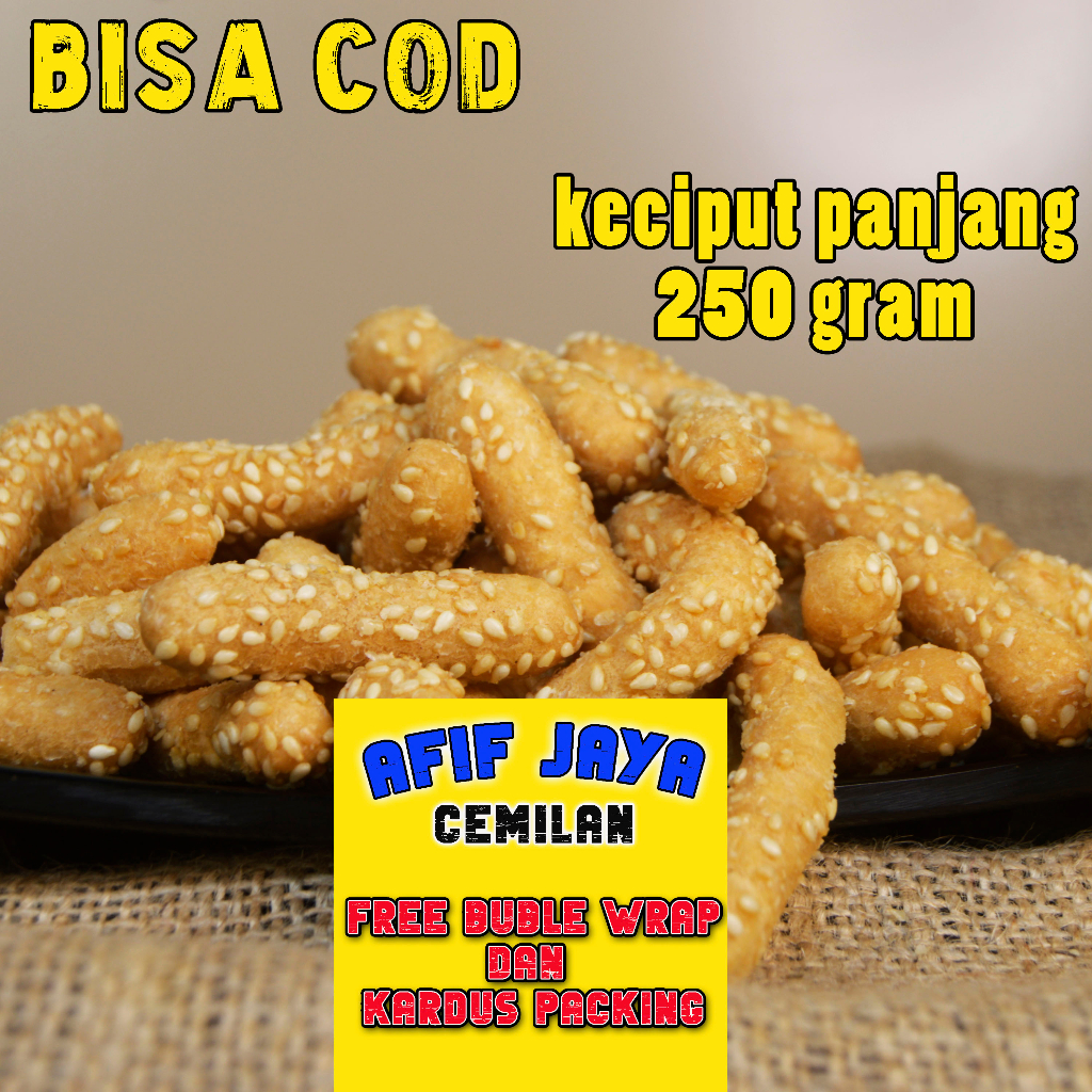Jual KECIPUT WIJEN PANJANG KILOAN 250 GRAM RENYAH GURIH AFIF JAYA ...