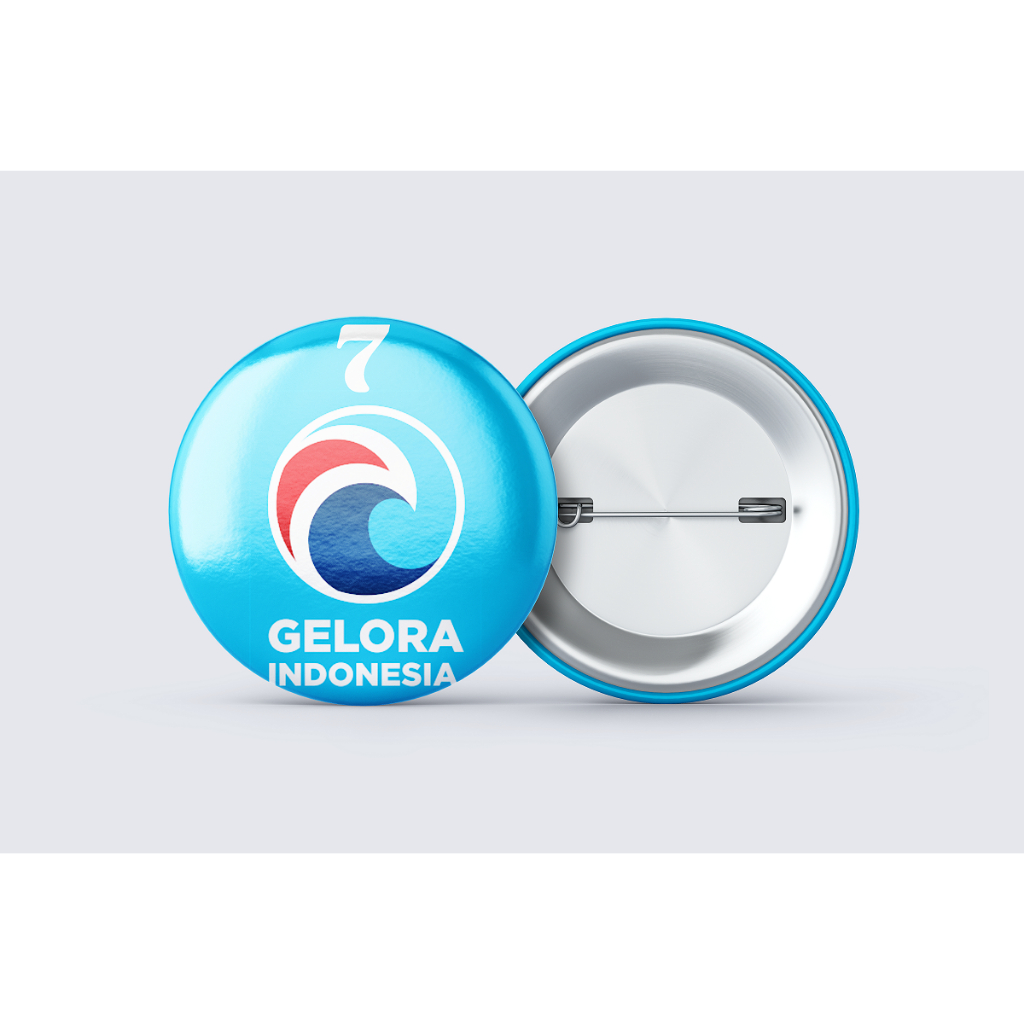 Jual Pin Penilti Parpol Peserta Pemilu / Pin Partai Politik / Asesoris ...