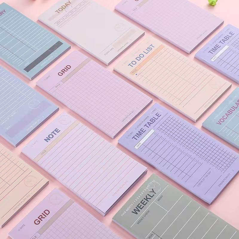 Jual Planner Sticky Notes 05 Memo Note Catatan To Do List Weekly Daily ...