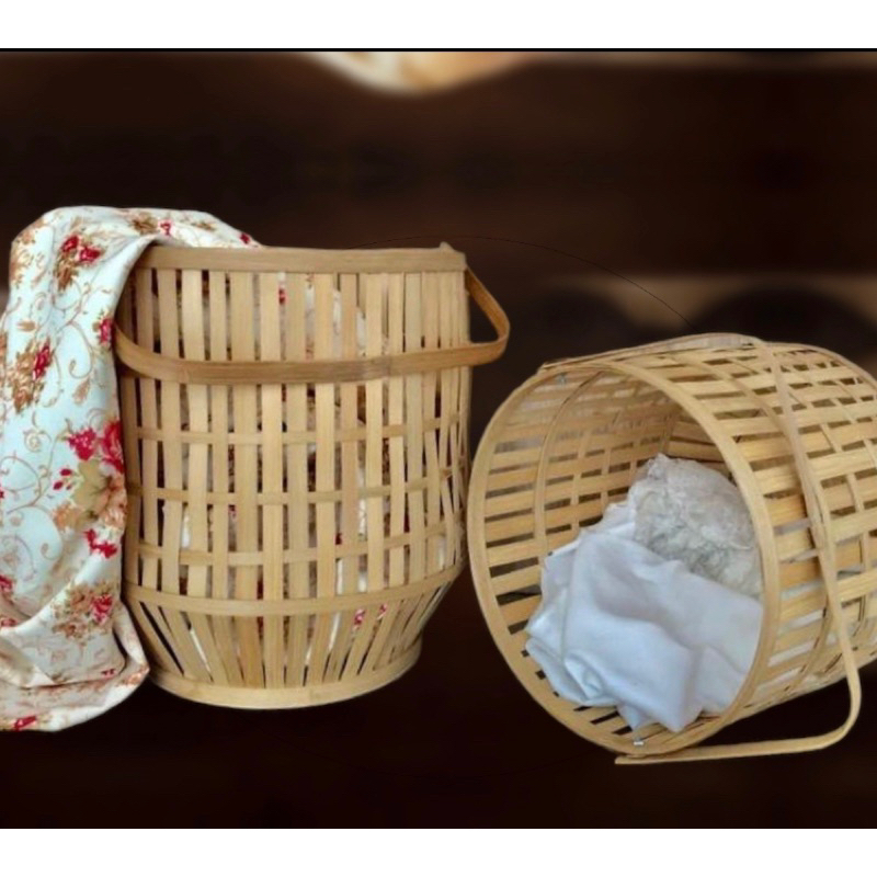 Jual Elegansi dan Efisiensi Keranjang Bambu Besar serbaguna dengan ...