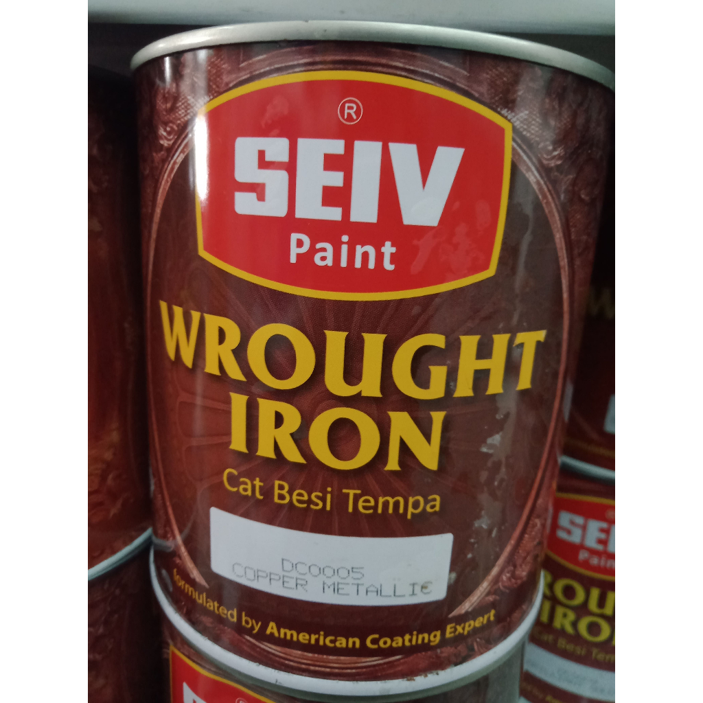 Jual 1kg SEIV WROUGHT IRON cat besi tempa warna MEDIUM SILVER 0056 ...