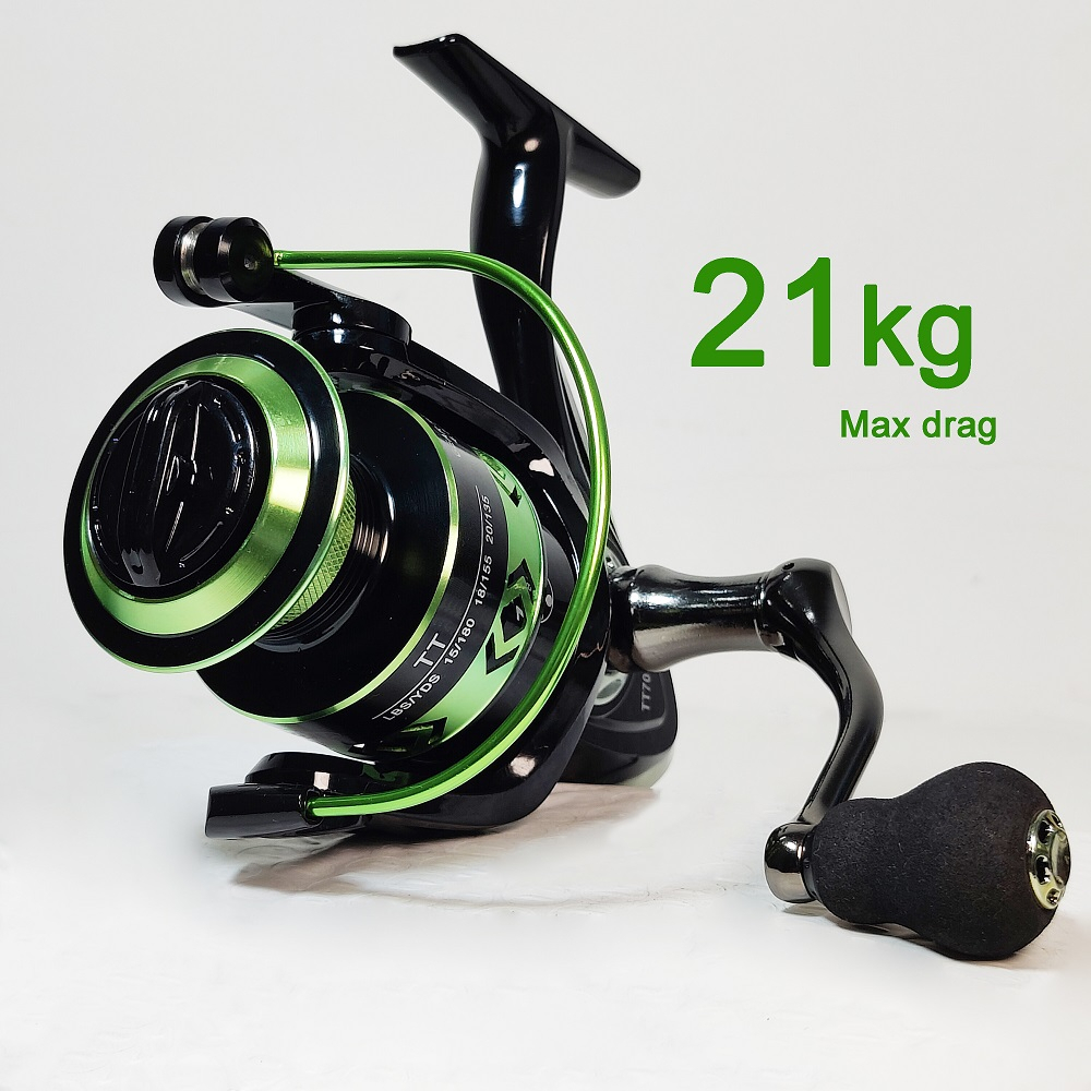 Jual reel pancing besi Rasio: 5.2: 1/4.7: 1 CNC Matel handle 21kg max ...