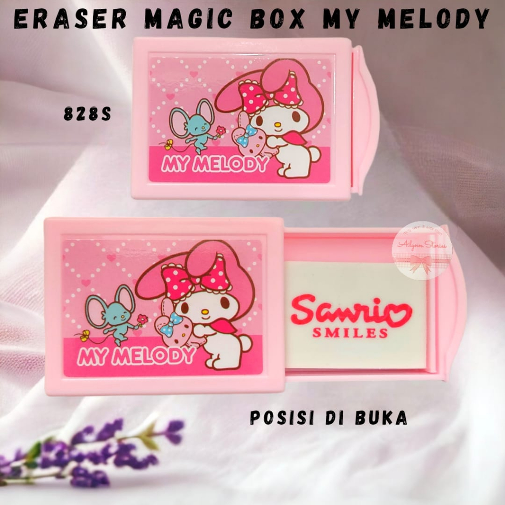 Jual Eraser Magic Box / penghapus Box Magic / Penghapus sanrio | Shopee ...