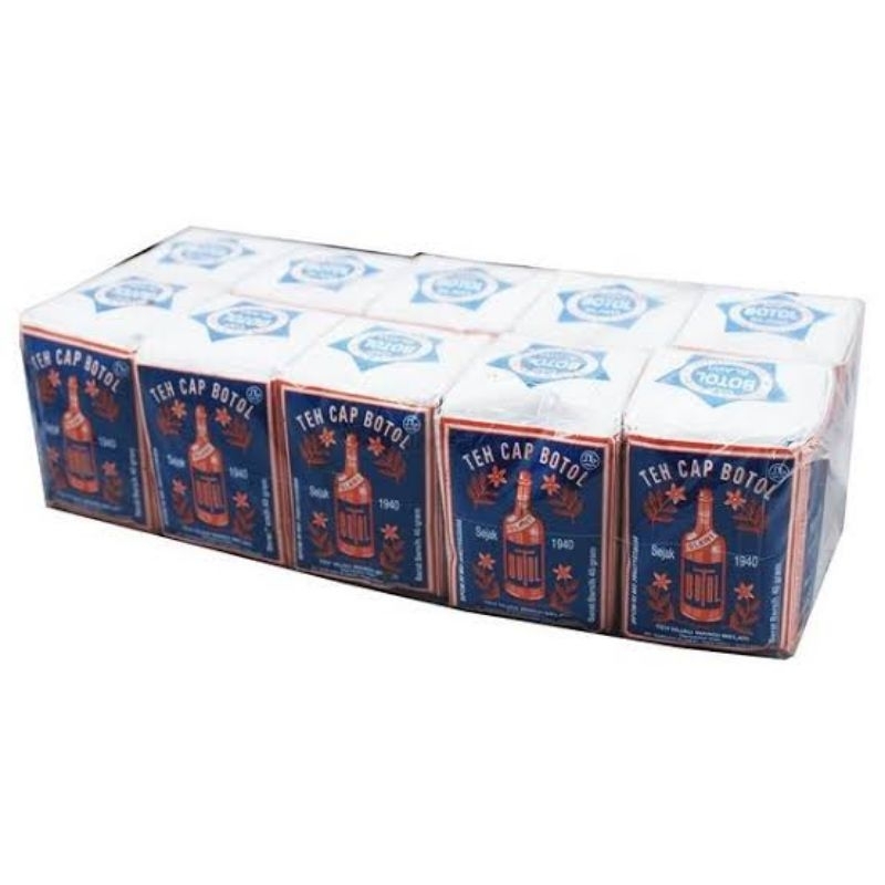 Jual Teh Cap Botol Biru 40g | Shopee Indonesia