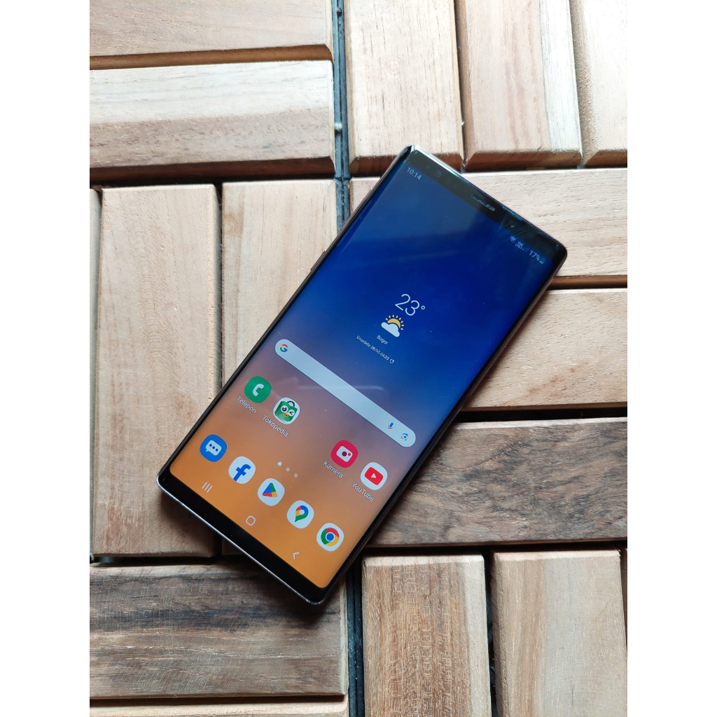 Jual Handpone HP Minus Layak Pakai Second Samsung Note 9 Second 6/128GB ...