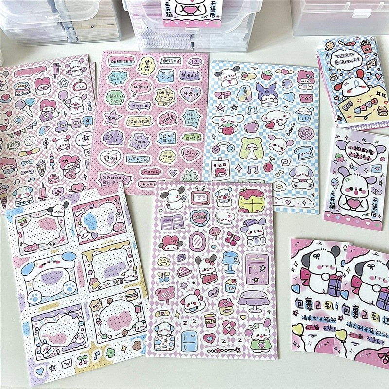 Jual Sticker Kuromi Cute Sticker Lucu Gwiyeo Anti Air Laptop HP Stiker G010 | Shopee Indonesia