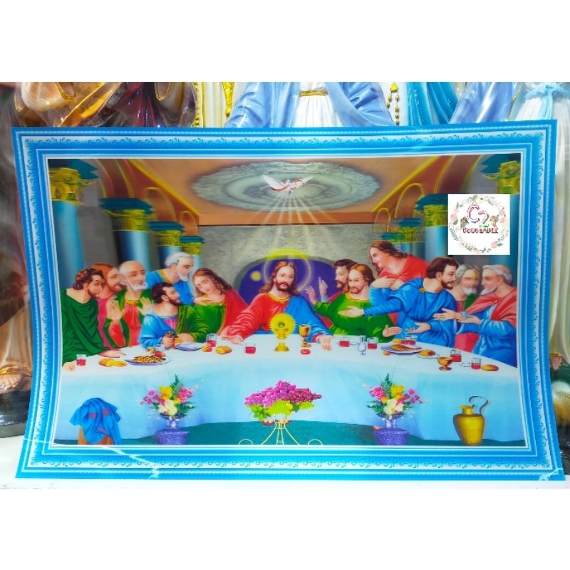 Jual Poster Perjamuan Kudus 38x58cm - Poster Maria - Poster Yesus ...