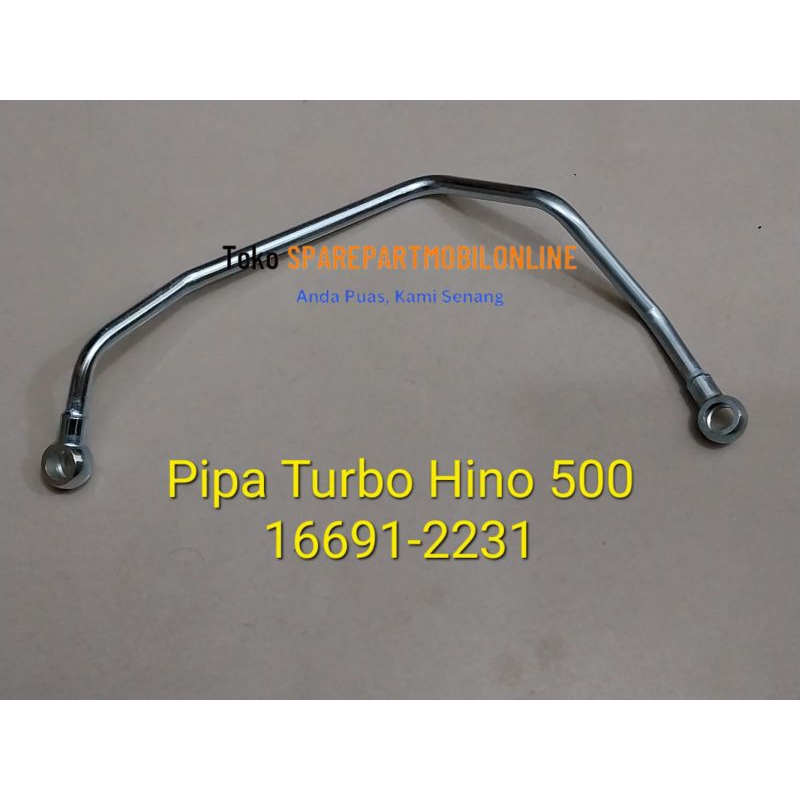 Jual Pipa tube pipe turbo jo8e hino lohan 500 fm260ti s1669-12231 ...
