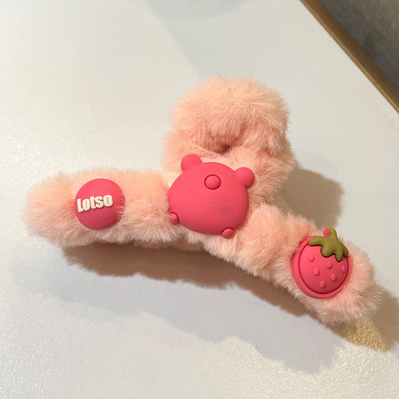 Jual COD ️Bando Lotso Karakter Telinga Bear Lucu Korea Beruang Stroberi ...