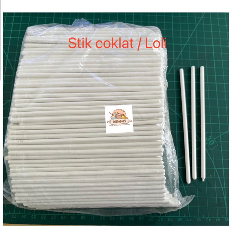 Jual Stik Coklat Stik lolipop stick 1kg putih white | Shopee Indonesia