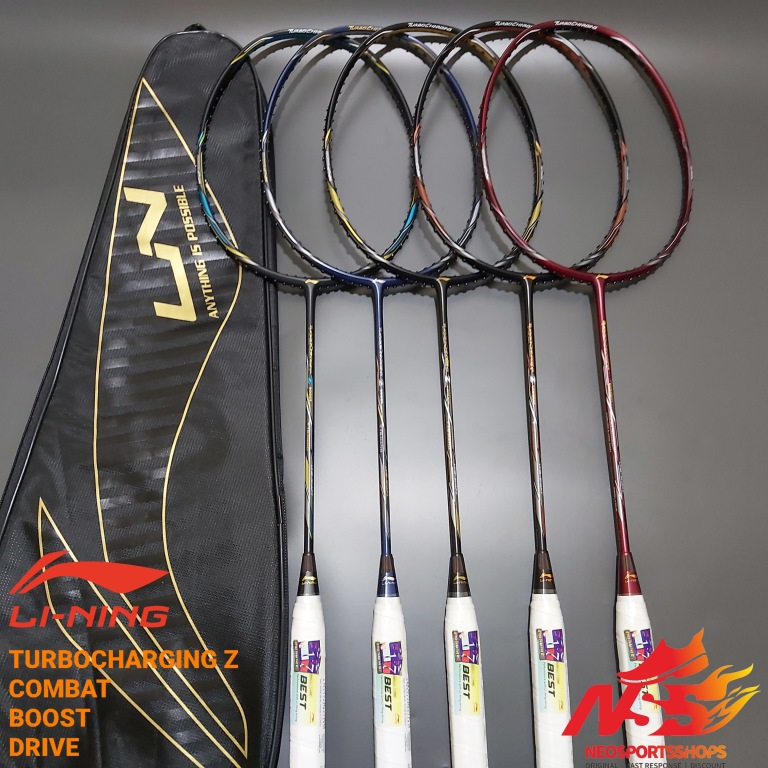 Jual Raket Badminton Lining Turbocharging Z Combat Boost Drive Original ...