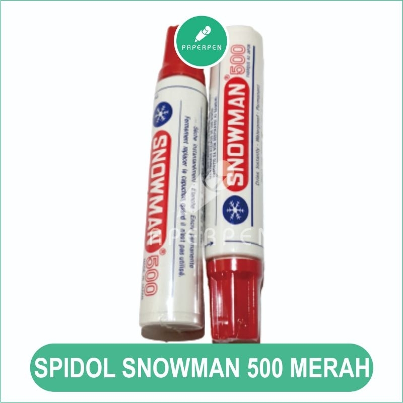 Jual SPIDOL SNOWMAN JUMBO 500 MERAH | Shopee Indonesia