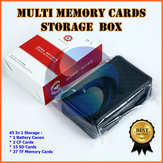 Jual [45 in 1] Kotak Tempat Penyimpanan Memory Card & Baterai Kamera ...