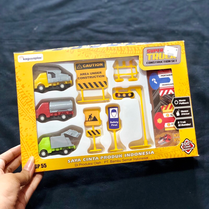 Jual Mainan Anak TRUCK KONTRUKSI Pull Back Diecast Truck & Konstruksi ...