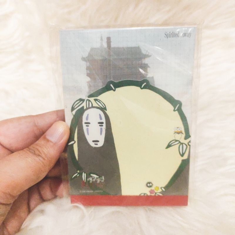 Jual [STUDIO GHIBLI] Official Mini Notes Kaonashi Spirited Away ...
