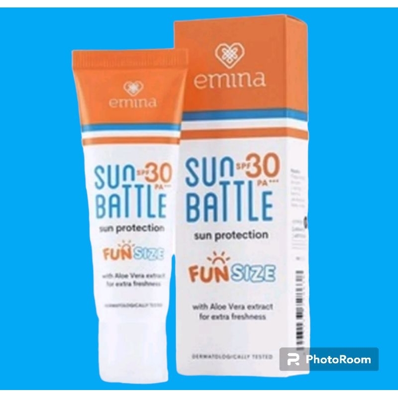 Jual EMINA SUN BATTEL SPF 30 FUN SIZE 23ml | Shopee Indonesia
