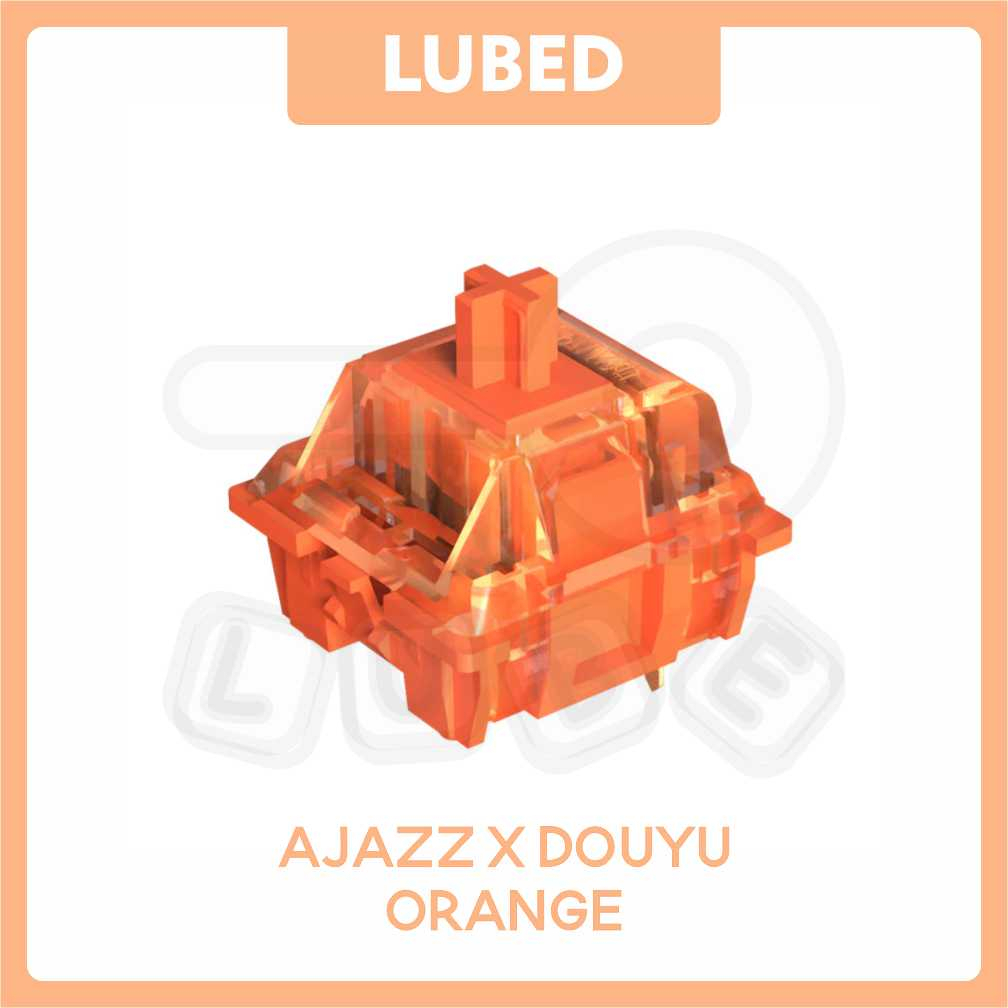 Jual LUBED Ajazz X Douyu Orange Switch Tactile with Krytox / Tribosys | Shopee Indonesia