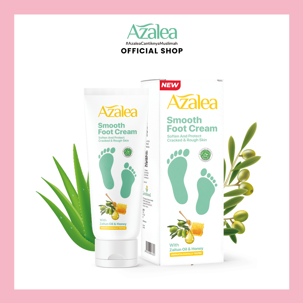 Jual Azalea Smooth Foot Cream - Krim Pelembut Kaki | Shopee Indonesia