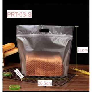 Jual Kantong Plastik roti tawar donat zipper bag bread toast packing ...