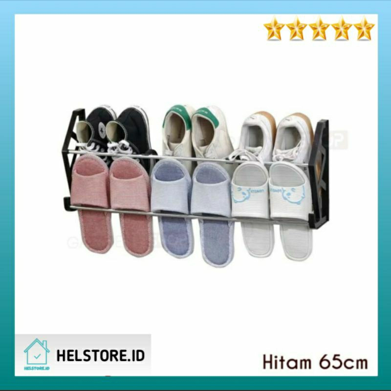 Jual RAK SEPATU SANDAL GANTUNG MINIMALIS / Rak Sepatu Sandal Susun ...