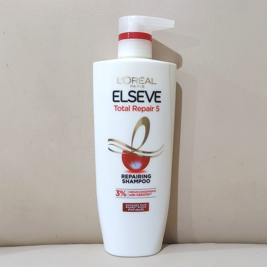 Jual Loreal Paris Elseve Total Repair 5 Shampoo - Loreal Shampoo 620ml ...