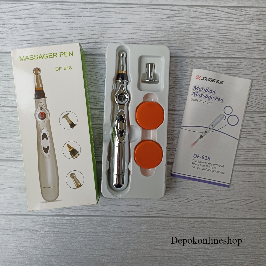 Jual Pena Akupuntur Elektrik Alat Terapi Meridian Massage Pen Pijat ...