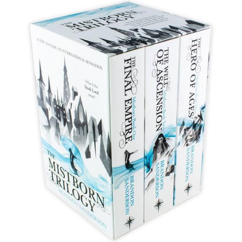 Jual mistborn trilogy box set (the final empire, the well of ascension, the hero of ages ...