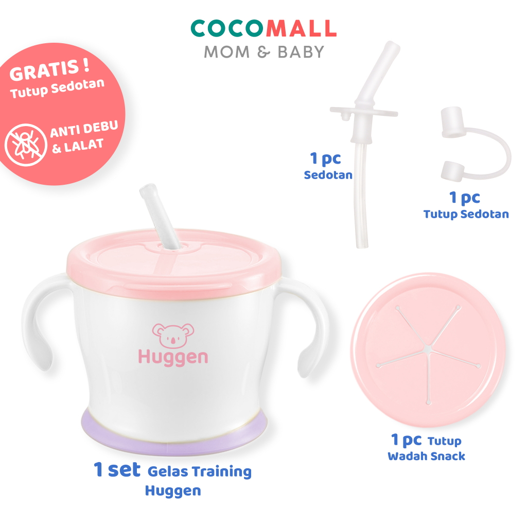 Jual COCOMALL Training Cup Bayi - Straw Training Mug Baby - Gelas Susu Anak Sedotan Anti Tumpah ...