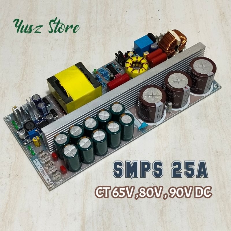 Jual SMPS 25A CT 80v 90v 2,5kvA 25 Amper Load Maks 2500w Power Supply ...