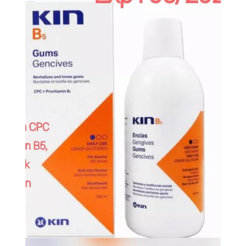 Jual Kin B5 Mouth wash 500 ML / Obat Kumur Kin B5 - Mouthwash kin b5 ...
