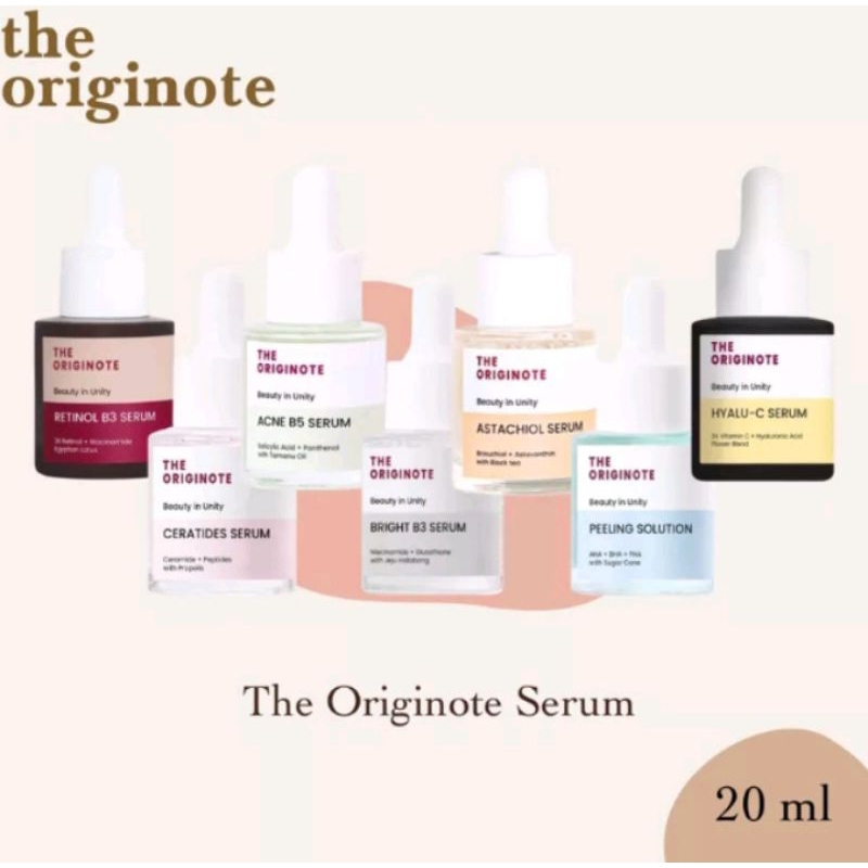 Jual The originote serum series 20ml | Shopee Indonesia