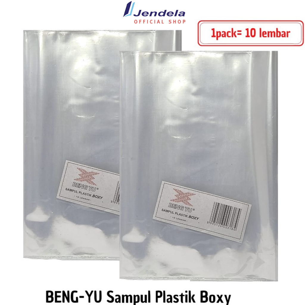 Jual Sampul Plastik Bengyu Boxy B5 Isi 10 Lembar Sampul Buku Tulis Boxy