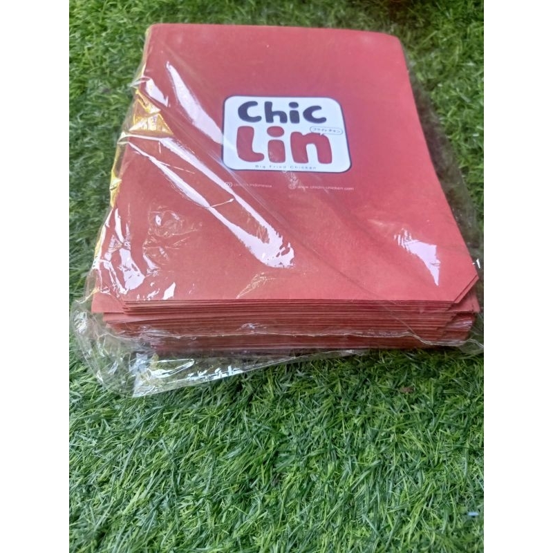 Jual Bungkus kemasan kertas Chiclin chic lin | Shopee Indonesia