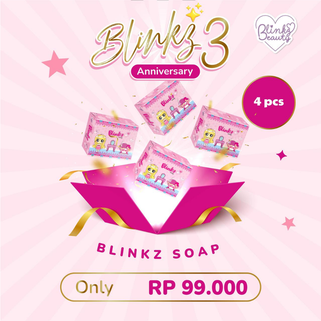 Jual [SALE] 4 pcs BLINKZ SOAP 60gr | Shopee Indonesia