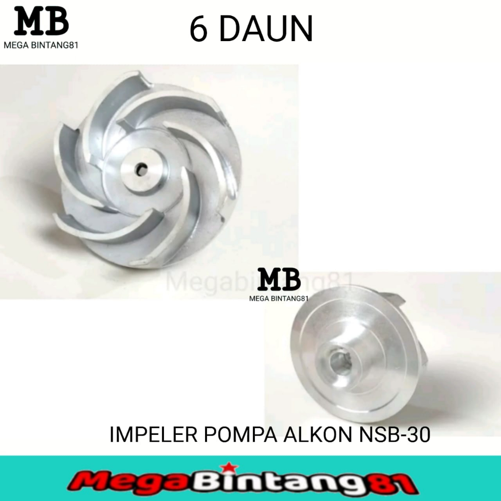 Jual Kipas impeler impeller water pump alkon pompa sedot air irigasi ...