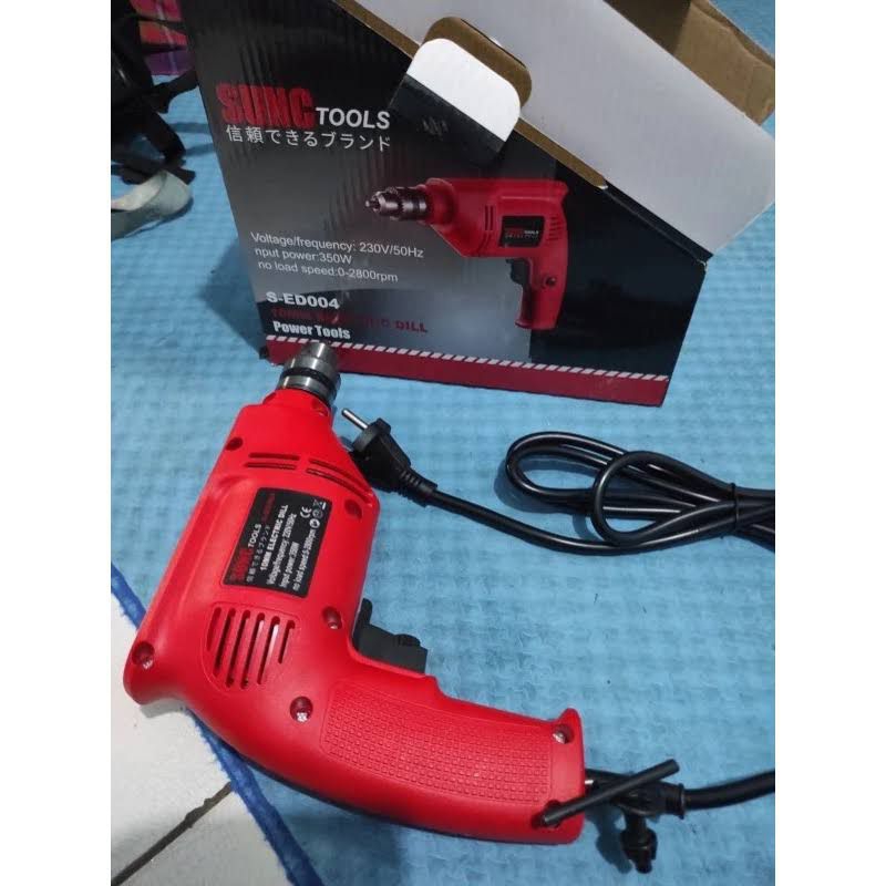 Jual Mesin bor listrik 2 arah electrik drill SUNC TOOL 10mm | Shopee Indonesia