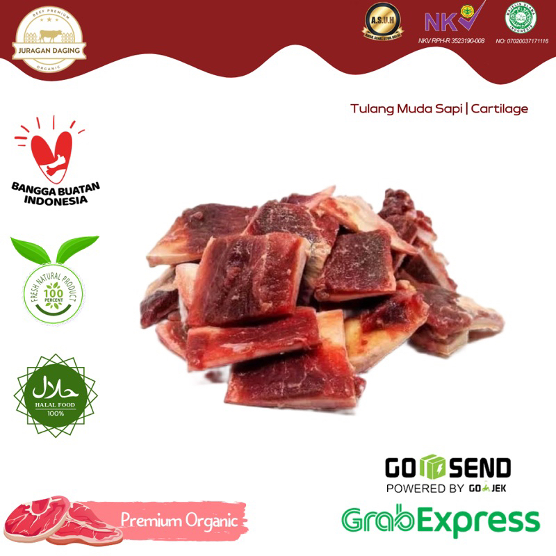 Jual TULANG MUDA SAPI/TULANG MUDA/CARTILAGE | Shopee Indonesia