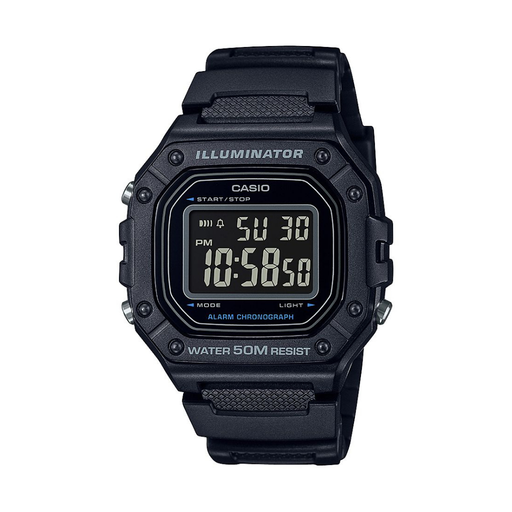 Jual Casio Jam Tangan Digital Pria Original W-218H-1BVDF | Shopee Indonesia