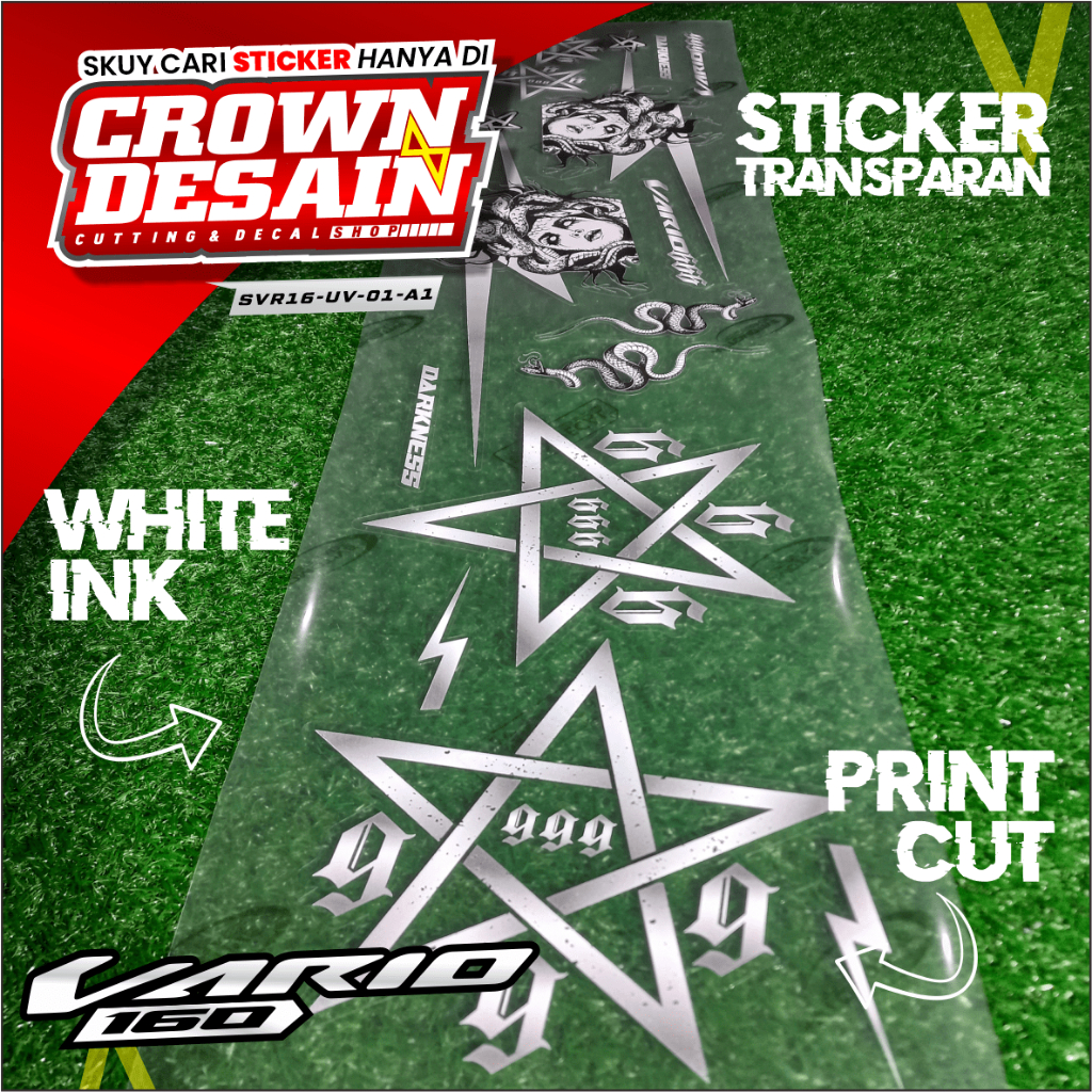 Jual Stiker Striping UV Vario 160 New Motif Medusa Viral - Decal ...