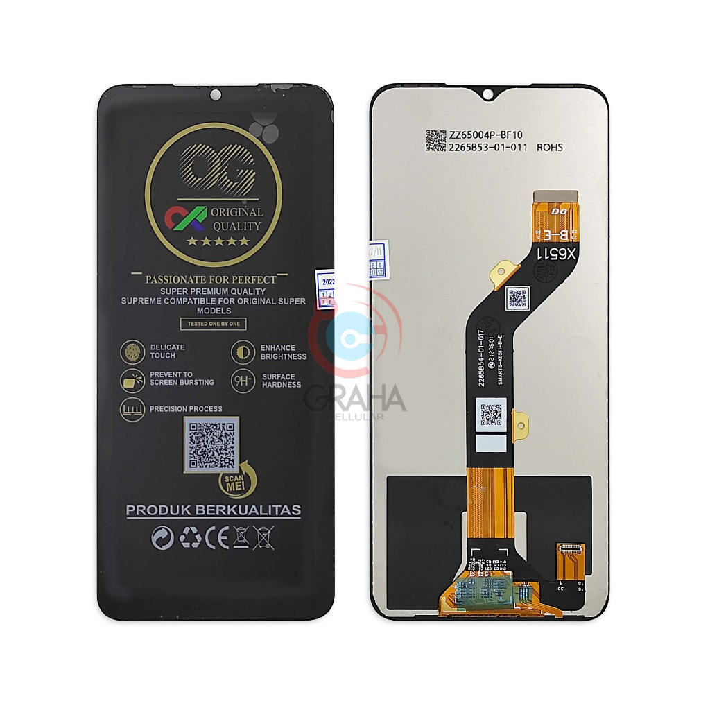 Jual LCD INFINIX SMART 6 / X6511 OG ORI SUPER FULLSET TOUCHSCREEN ...