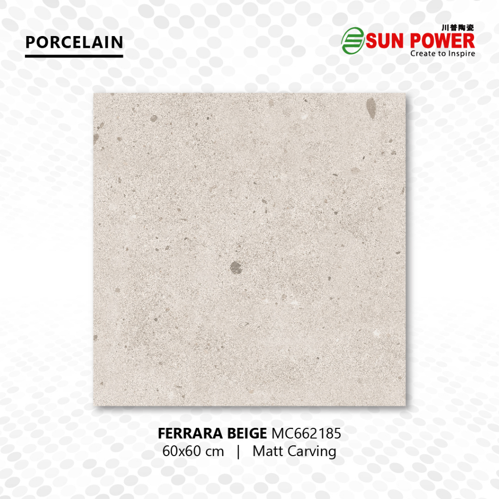 Jual Granit Lantai Anti Slip Matt R12 - Ferrara 60x60 | Sun Power ...