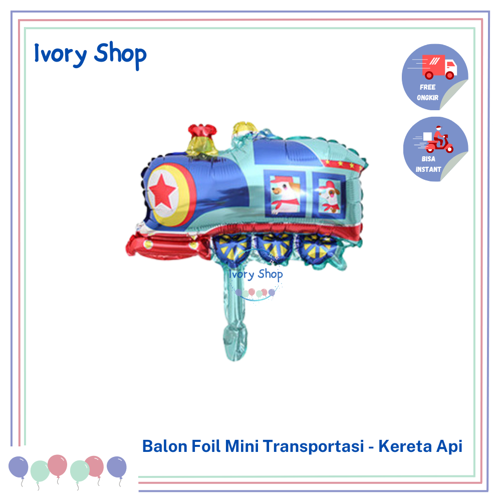 Jual Balon Foil Mini Transportasi Laut Kapal Selam Tank Speed