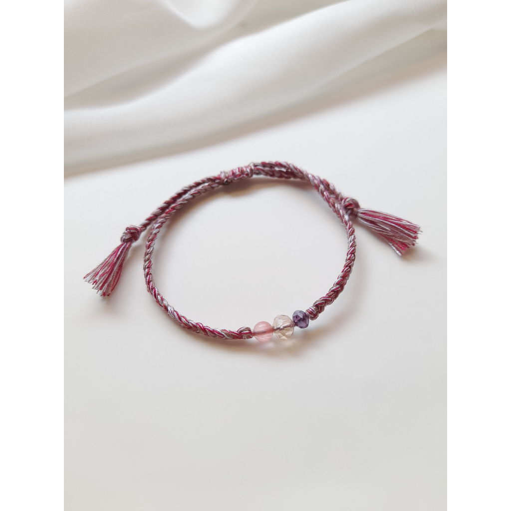 Jual BRAELYN•CANDY BEADS•gelang tali simpel•gelang tali batu alam ...