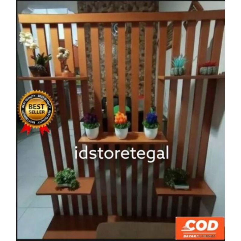 Jual partisi backdrop rak sekat ruang modern [bisa request] | Shopee ...