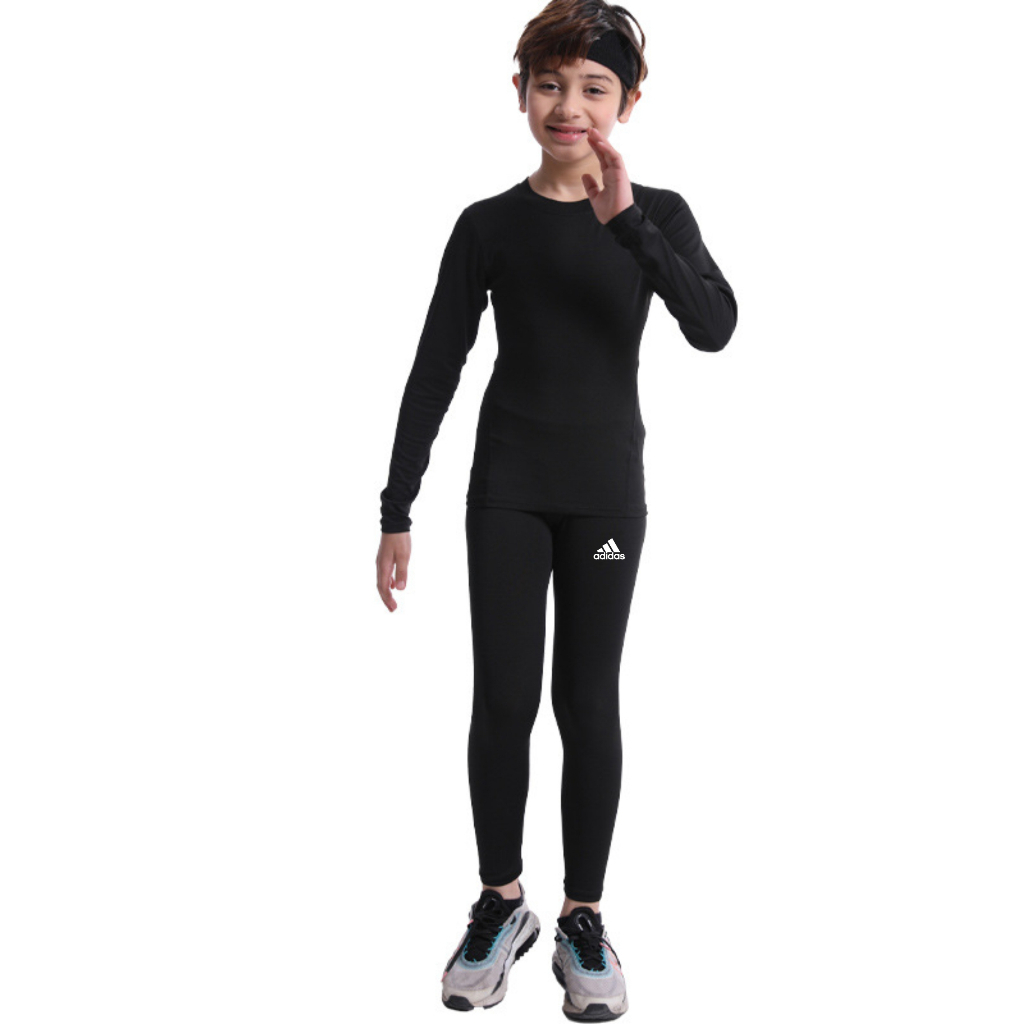 Jual Celana Ketat Olahraga manset anak laki laki perempuan baselayer ...